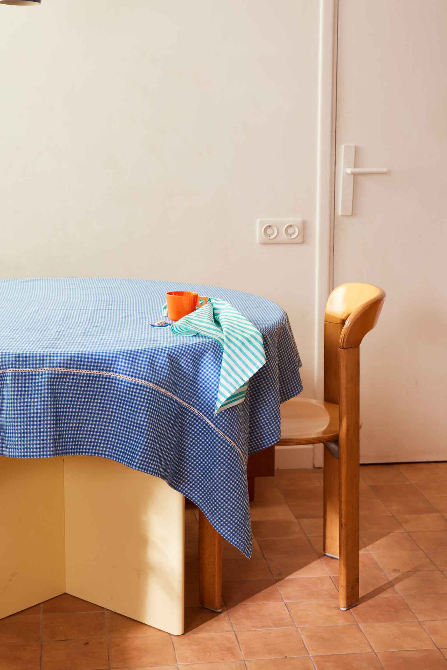 Nappe Bobby check, Lucas du Tertre